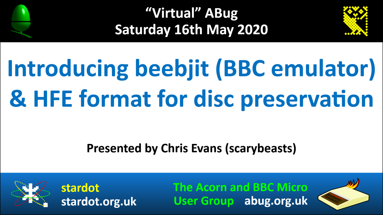 Introducing the beebjit BBC Micro emulator + HFE format for disc ...